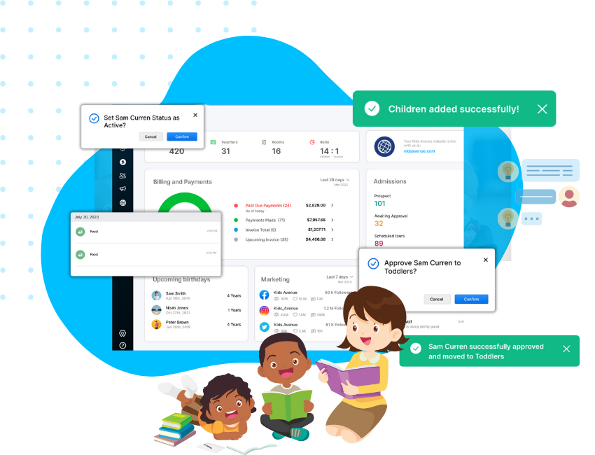 Preschool Management Software & App - MyKidReports